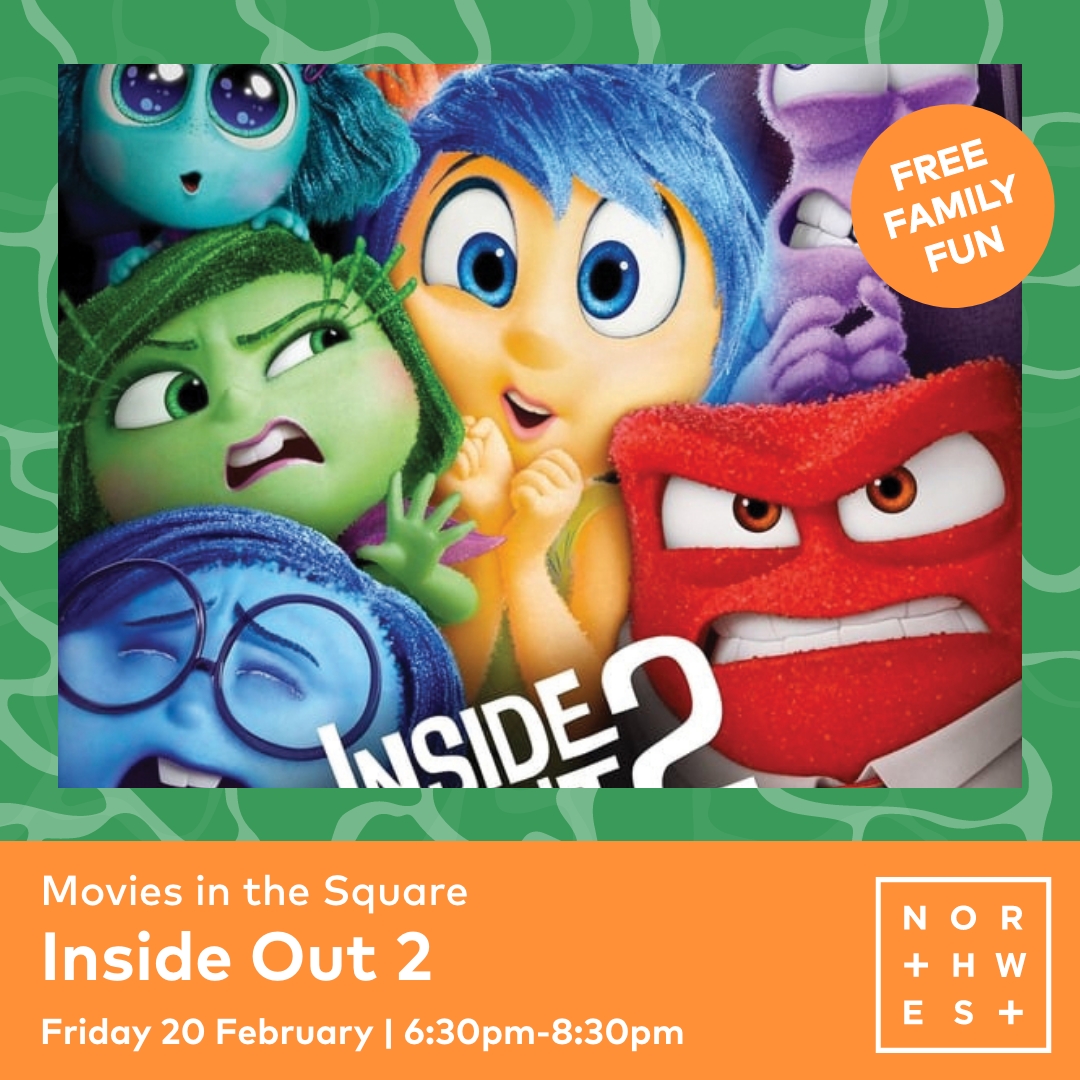 Movies in the Square: Inside Out 2 - NorthWest Shopping Centre
